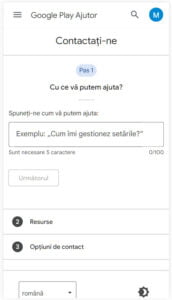 Contact Google Romania - Telefon Contact