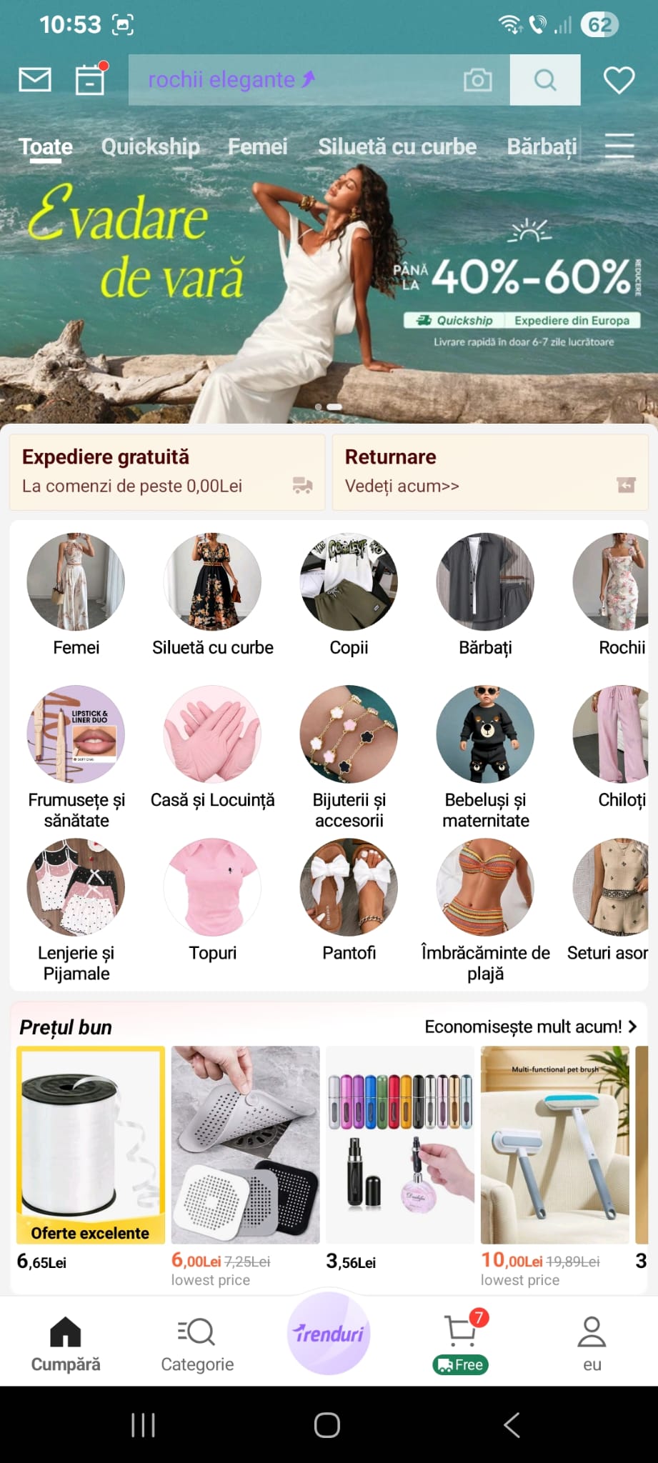 Contact Shein.com România: Comandă, Livrare, Retur, Aplicatie Telefon ...