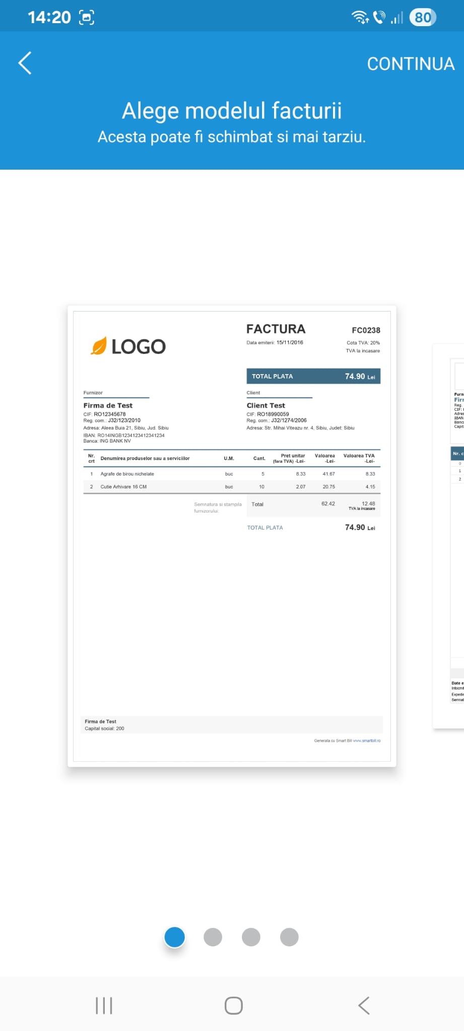 SmartBill contact telefon, e-Factura, Login și Gestiune Telefon Contact