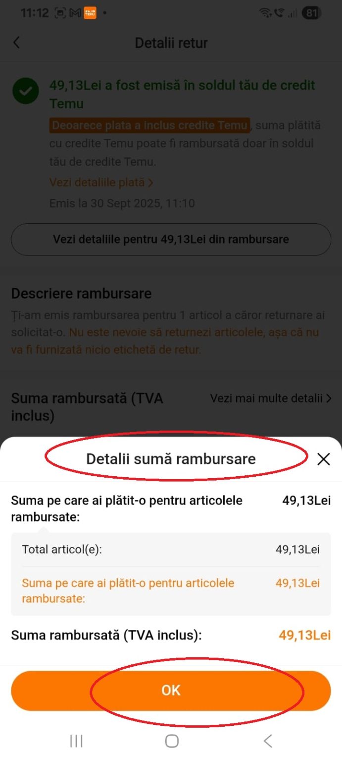 Contact Temu România – comenzi, livrare, adresă, retur Telefon Contact