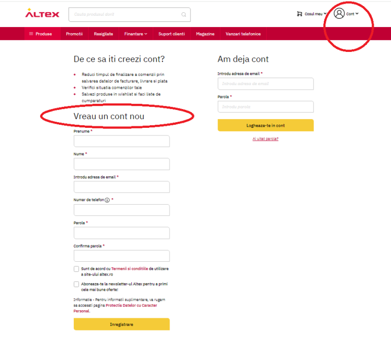 Contact Altex 2025 – comenzi, retur, service, ghid complet